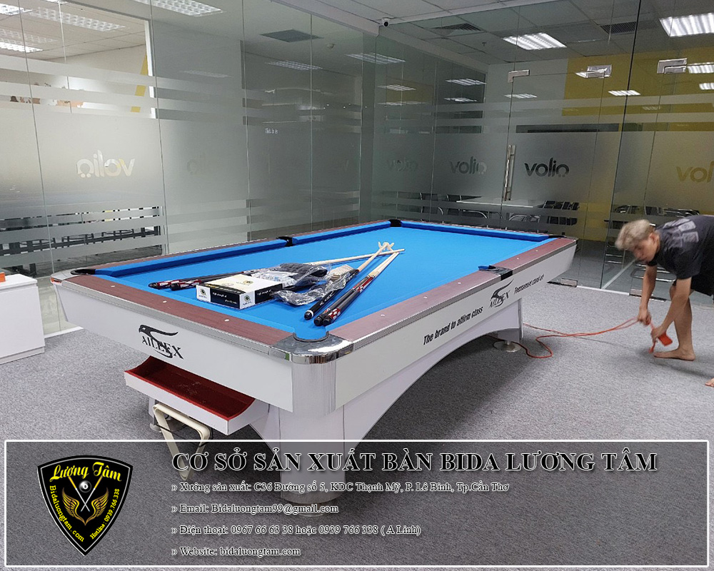 Cung cấp lắp đặt Bàn bida chuẩn quốc Tế tại Vũng Tàu Giá thanh lý